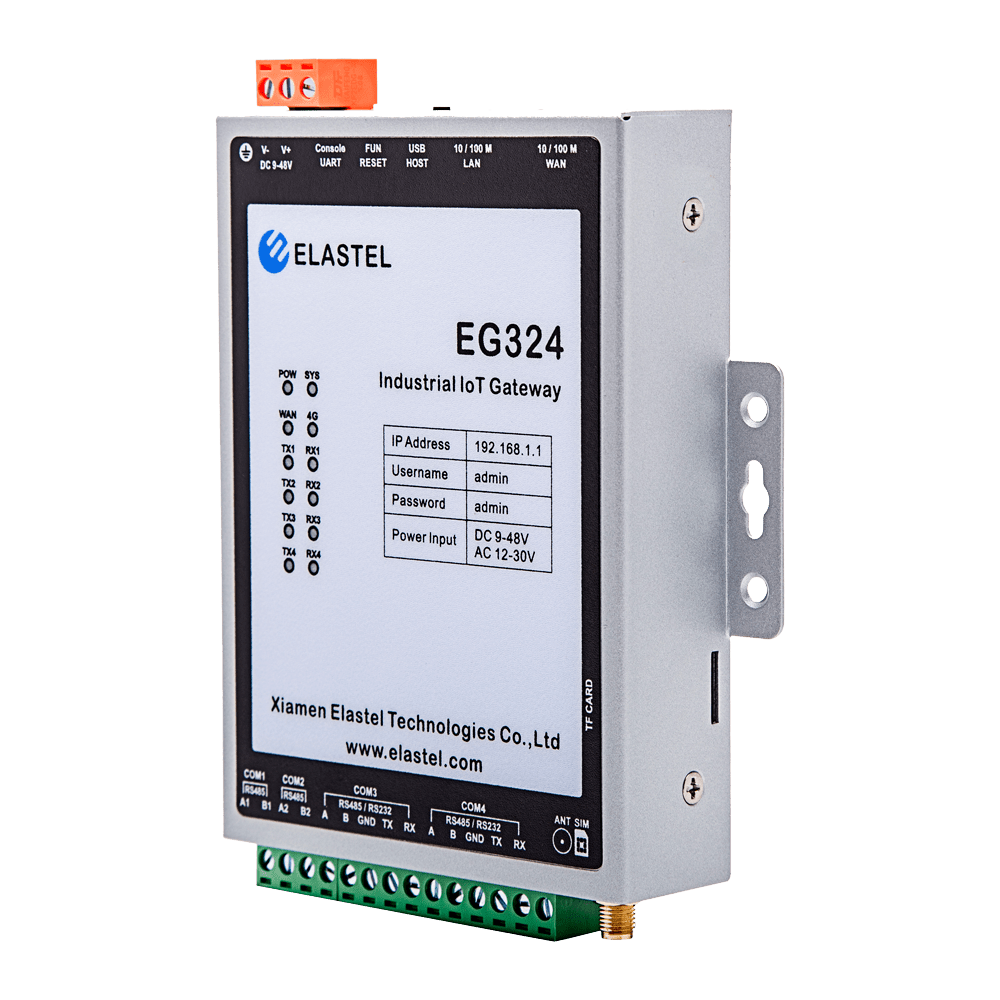 Industrial edge computer, 4G/LTE IIoT gateway and DTU modem